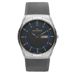Skagen Uhr 'MELBYE' Herren Gr&ouml;&szlig;e One Size schwarz / silber