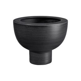 Asa übertopf auf fuß, black
