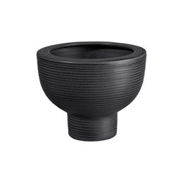 Asa übertopf auf fuß, black