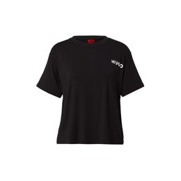 Hugo Schlafshirt 'Unite' Damen Gr&ouml;&szlig;e XL schwarz / wei&szlig;