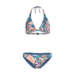 O`Neill O'neill Bikini 'Essentials Marga Cruz' Damen Gr&ouml;&szlig;e L/XL saphir / jade / koralle / pfirsich