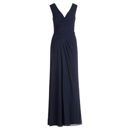 Vera Mont Abendkleid Damen Gr&ouml;&szlig;e 44 nachtblau Winterkleid