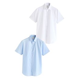 next Hemd 'Easy Care' Herren Gr&ouml;&szlig;e XL/XXL hellblau / wei&szlig;
