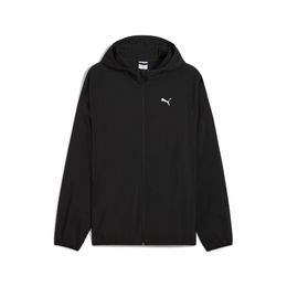 Trainingsjacke Puma "TAD TECH Jacke mit Reißverschluss Herren", Herren, Gr. L, schwarz, Obermaterial: 100% Polyester; Taschenfutter: 100% Polyester, Jacken