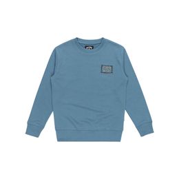 Sweatshirt Billabong "Foundation", Kinder, Gr. L, blau, [Hauptstoff] 55% Baumwolle, 25% Baumwolle, 20% Polyester, Sweatshirts