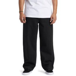 Weite Jeans DC Shoes "Worker", Herren, Gr. 36(XL) / L&auml;nge 34(L), L&auml;nge 34, schwarz (schwarz tint), 80% Baumwolle, 20% Baumwolle, Jeans