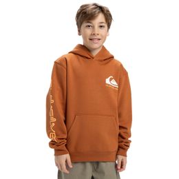 Hoodie Quiksilver "Omni Logo", Kinder, Gr. 16, bran, [Hauptstoff] 55% Baumwolle, 45% Polyester, Sweatshirts