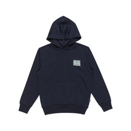 Hoodie Billabong "Foundation", Kinder, Gr. L, blau (navy), [Hauptstoff] 55% Baumwolle, 25% Baumwolle, 20% Polyester, Sweatshirts