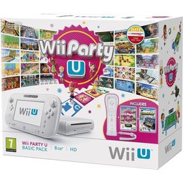 Nintendo Wii U 8GB - Weiß + Wii Party U