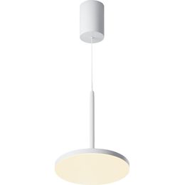 Moderne runde weiße LED-Hängelampe Plato 12W 3000K Maytoni