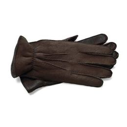 ESKA Herrenhandschuh Hirschleder mit Curleylammfell