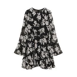 Mango Dress 'Swan' female Black size XXS