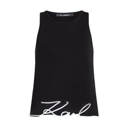 K by KARL LAGERFELD Karl Lagerfeld Top female Black size XS