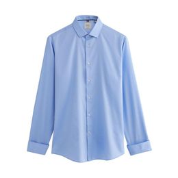 next Button Up Shirt male Blue size 16.5