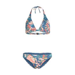 O`Neill O'NEILL Bikini 'Essentials Marga Cruz' Damen Gr&ouml;&szlig;e L/XL saphir / jade / koralle / pfirsich