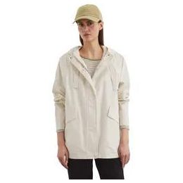 Marc O'Polo Outdoorjacke MARC O'POLO "aus Organic Cotton-Twill", Damen, Gr. 40, beige (natural cotton), Obermaterial: 100% Baumwolle, unifarben, casual, relaxed fit, Langarm normaler Saum, Jacken, Topseller