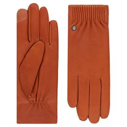 Roeckl Full Finger Gloves 'ARIZONA TOUCH' female Orange size 6,5