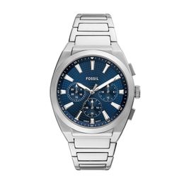 Fossil Uhren - Everett Uhr - Gr. unisize - in Silber - f&uuml;r Damen
