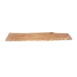 Tischplatte Baumkante Akazie Natur 160 x 40 cm CURTIS