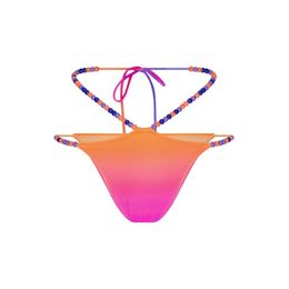 Moda Minx Bikinihose 'Club Tropicana' Damen Größe S dunkellila / orange / pink