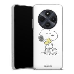 DeinDesign Xiaomi Redmi 14C Handy Silikon H&uuml;lle Case transparent Handyh&uuml;lle Snoopy Love Peanuts Silikon Case
