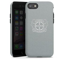 DeinDesign iPhone SE (2020) Handy Panzer Handyh&uuml;lle robuste Outdoor H&uuml;lle Schutzh&uuml;lle matt Bayer 04 Leverkusen Coat Of Arms Official Licensed Product Tough Case