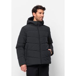 Funktionsjacke Jack Wolfskin "KAROLINGER JKT M", Herren, Gr. L (52), grau (phantom), OBERSTOFF 100% POLYAMID FUTTER 100% POLYESTER FÜLLUNG 100% POLYESTER, Jacken