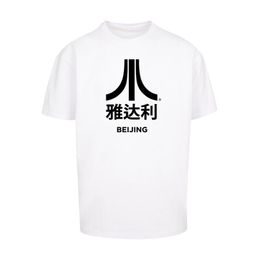 F4NT4STIC T-Shirt 'Atari Beijing Retro Arcade Games' Herren Größe 5XL schwarz / weiß