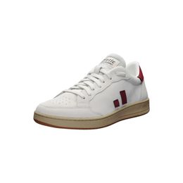 Sneaker Ethletic "Jesse", Damen, Gr. 39, wei&szlig; (chalk wei&szlig;, true blood), Obermaterial: 55% Polyurethan, 45% Polyester; Futter: 100% Polyester; Decksohle: 100% Polyester; Sohle: Naturkautschuk, Schuhe Sneaker, recycled Produkt