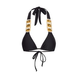 Moda Minx Bikinitop 'Boujee' Damen Größe 90 gold / schwarz
