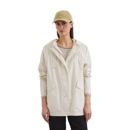 Marc O'Polo Outdoorjacke MARC O'POLO "aus Organic Cotton-Twill", Damen, Gr. 32, beige (natural cotton), Obermaterial: 100% Baumwolle, unifarben, casual, relaxed fit, Langarm normaler Saum, Jacken, Topseller