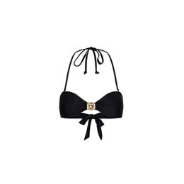 Moda Minx Bikinitop 'Amour' Damen Größe 100 gold / schwarz