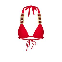 Moda Minx Bikinitop 'Boujee' Damen Größe 90 gold / rot