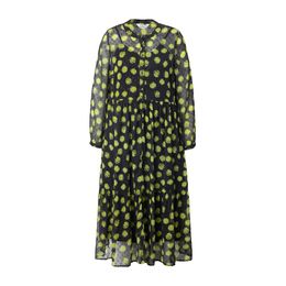 Studio Untold Kleid Damen Größe 50/52 limette / schwarz Winterkleid