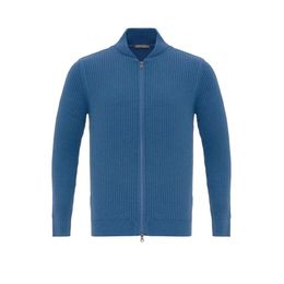 Jacey Quinn Strickjacke Herren Gr&ouml;&szlig;e M royalblau