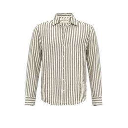 Antioch Hemd Herren Größe S khaki / weiß