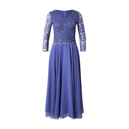 Swing Kleid Damen Größe 34 blau Winterkleid