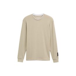 Tom Tailor Denim Shirt Herren Größe XXL beige