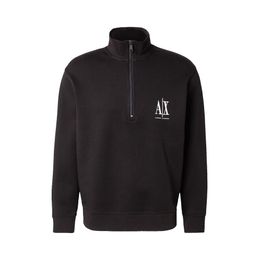 Armani Exchange Sweatshirt Herren Gr&ouml;&szlig;e M schwarz / wei&szlig;