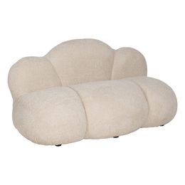 Bigbuy Home Sofa Beige Polyester Kiefernholz 149 x 76 x 77 cm