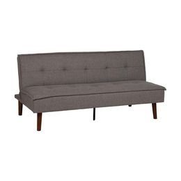 Bigbuy Home Schlafsofa Schwarz Grau 181 x 102 x 85 cm