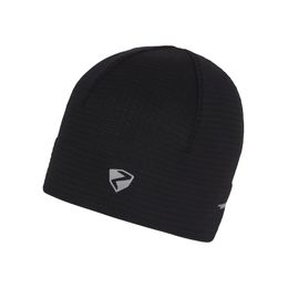 Beanie Ziener "IAON", Damen, Gr. M, schwarz, Kunstfaser, Mützen