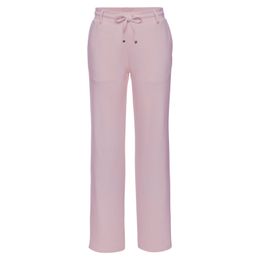Lascana Damen Homewearhose, rosa, Gr&ouml;&szlig;e 32/34