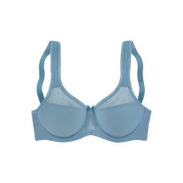 Nuance by Lascana Damen Minimizer-BH, blau, Gr&ouml;&szlig;e 80E