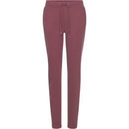 Lascana Damen Jogger Pants, beere, Gr&ouml;&szlig;e 46