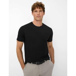 Brax Herren Shirt Style TED black, schwarz, Gr. L