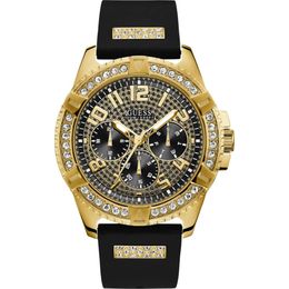 Guess Uhr 'Frontier' Herren Gr&ouml;&szlig;e One Size gold / schwarz