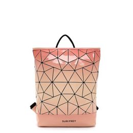 SURI FREY Rucksack 'Jessy-Lu' Damen Gr&ouml;&szlig;e One Size apricot / pfirsich / schwarz