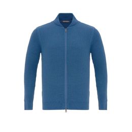 Jacey Quinn Strickjacke Herren Gr&ouml;&szlig;e M royalblau