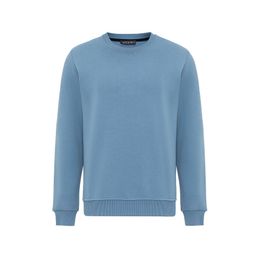 Jacey Quinn Sweatshirt Herren Gr&ouml;&szlig;e M opal / dunkelrot / schwarz / wei&szlig;